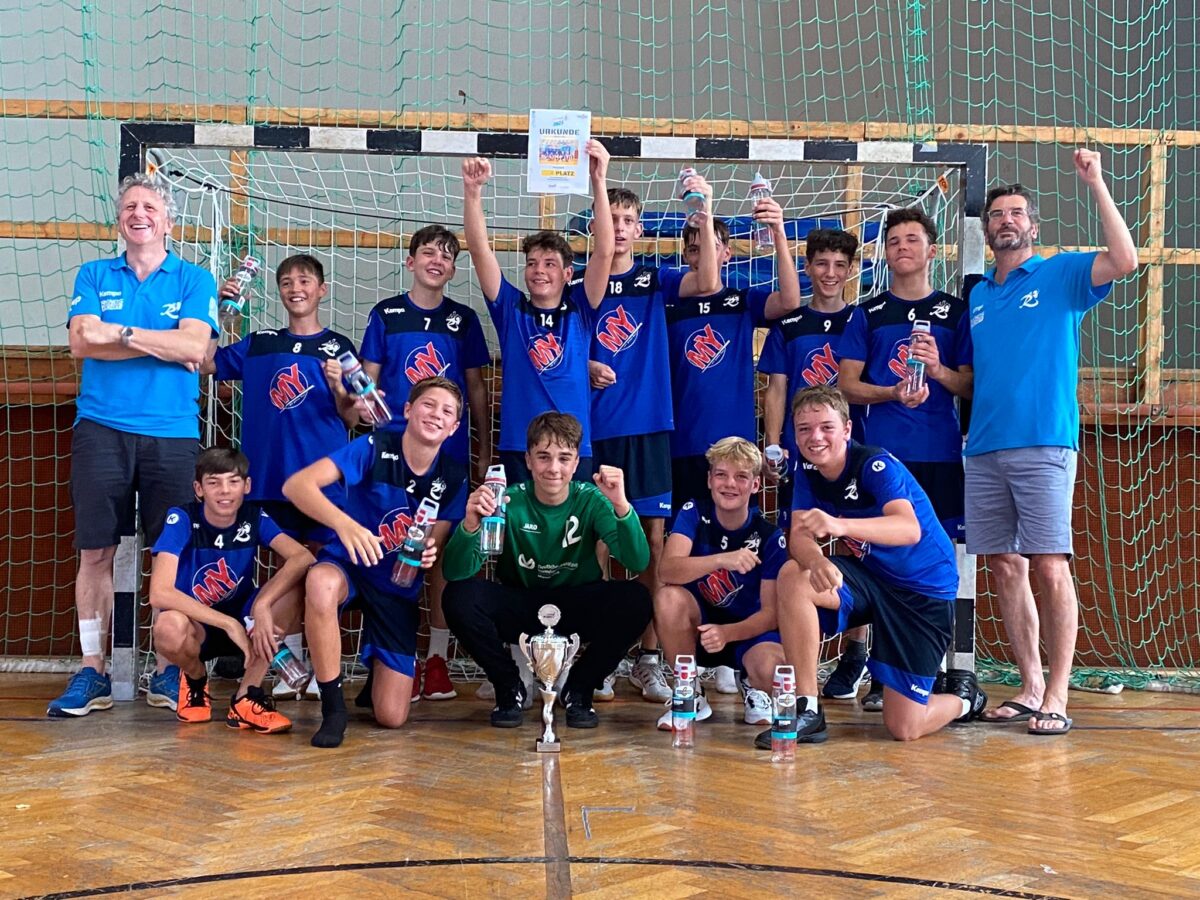 mC-Jugend wird in Friedrichshafen Turniersieger - Ravensburg Rams | Handball in Ravensburg seit 1919